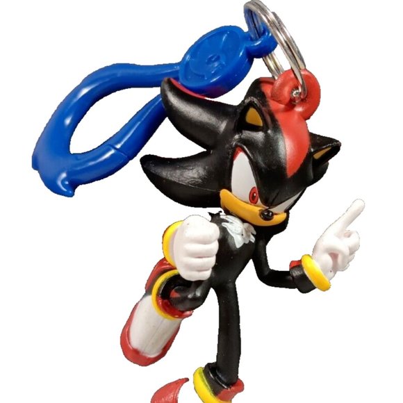 SEGA | Toys | Sonic The Hedgehog Backpack Hanger Rare Shadow Figure ...